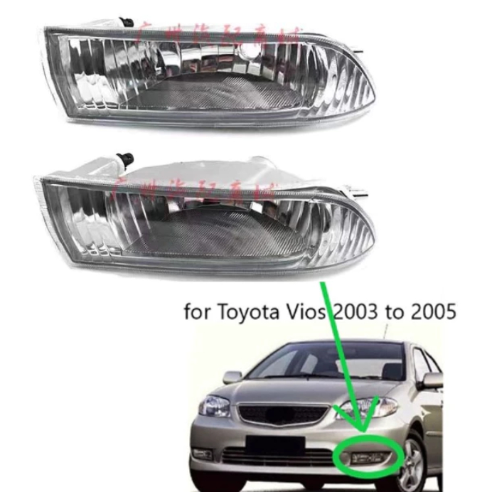 Front Bumper Fog Light fog Lamp FOR TOYOTA VIOS SOLUNA VIOS AXP4 2002 ...