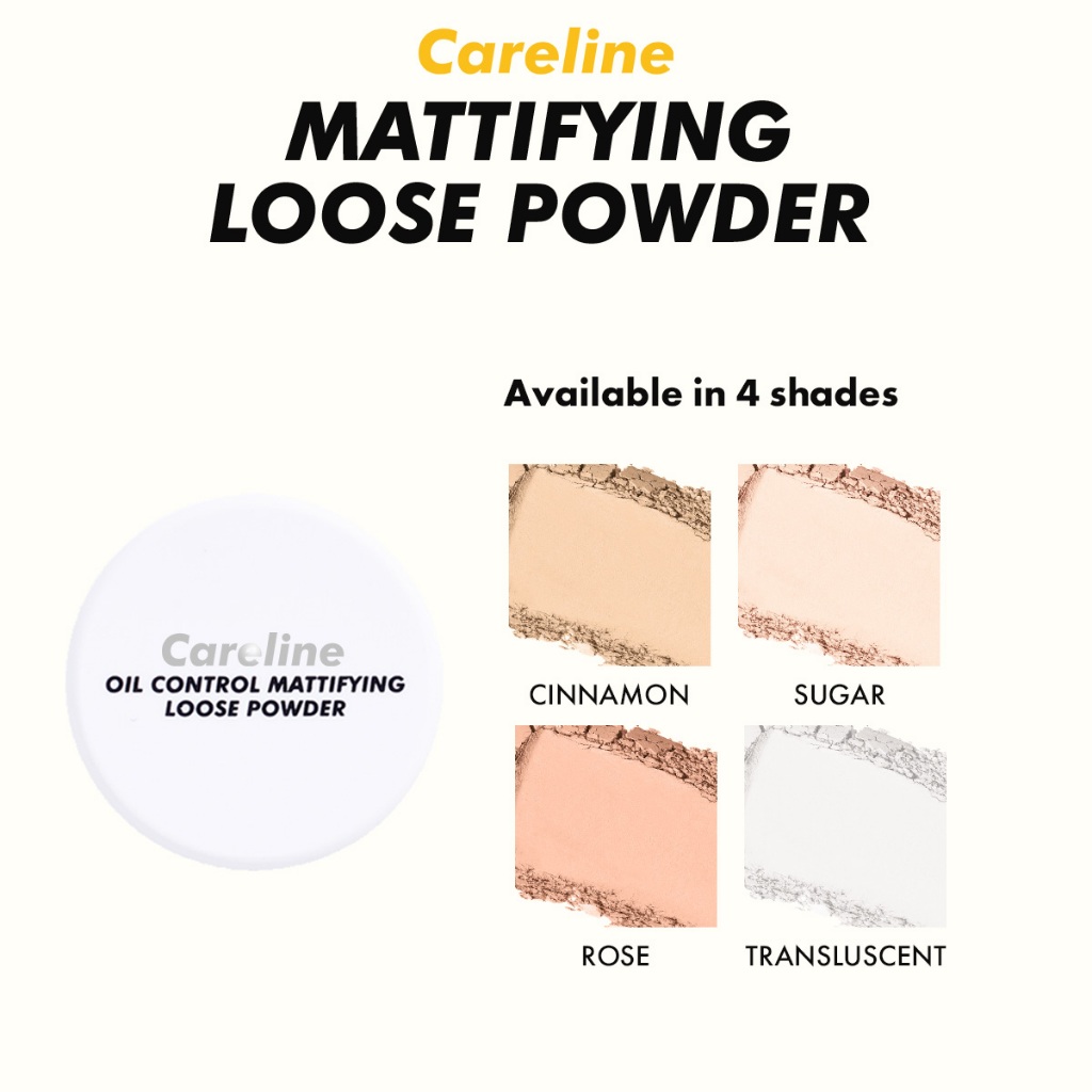 Careline Mattifying Loose Powder 5.5g | Shopee Philippines