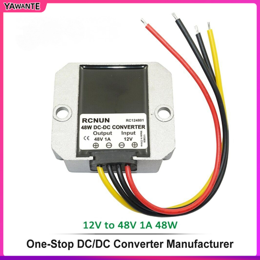 DC-DC Power Voltage Step Up Converter Regulator 12V DC to DC 48V Boost ...