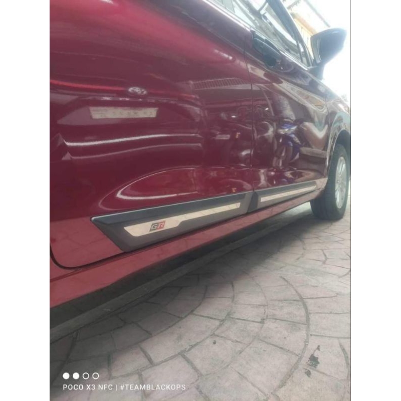 Toyota Avanza Gr Side moulding 2022-2024 model | Shopee Philippines
