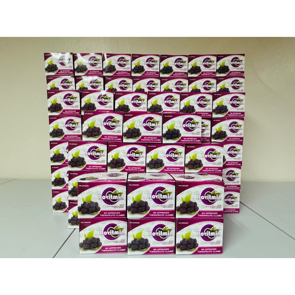 ROVITMIN CAPSULE by box (where ONE BOX contains 100 CAPSULES) | Shopee ...