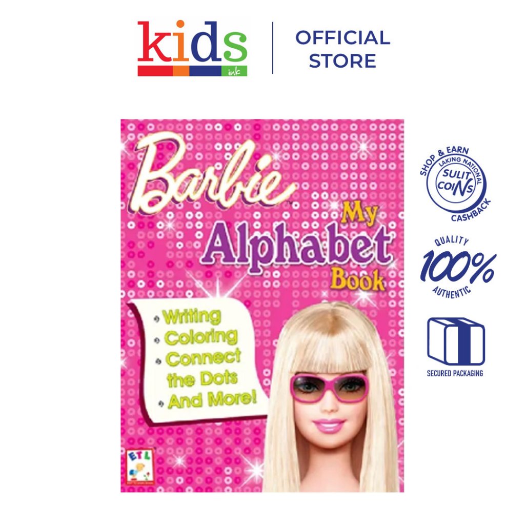 Barbie - My Alphabet Book - Kids Ink | Shopee Philippines Barbie - My Alphabet Book - Kids Ink | Shopee Philippines