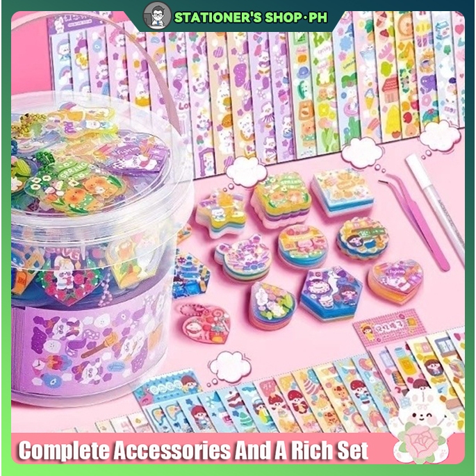 Guka Sticker Set DIY Small Disc Handnet Complete Guka Student Gift Set ...