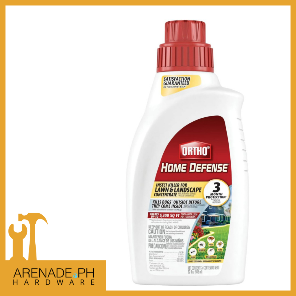 Ortho Home Defense Concentrate Insect Killer for Lawn and Landscape ...