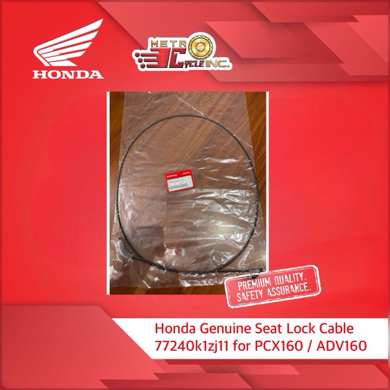 Honda Genuine Seat Lock Cable 77240k1zj11 for PCX160 / ADV160 | Shopee ...
