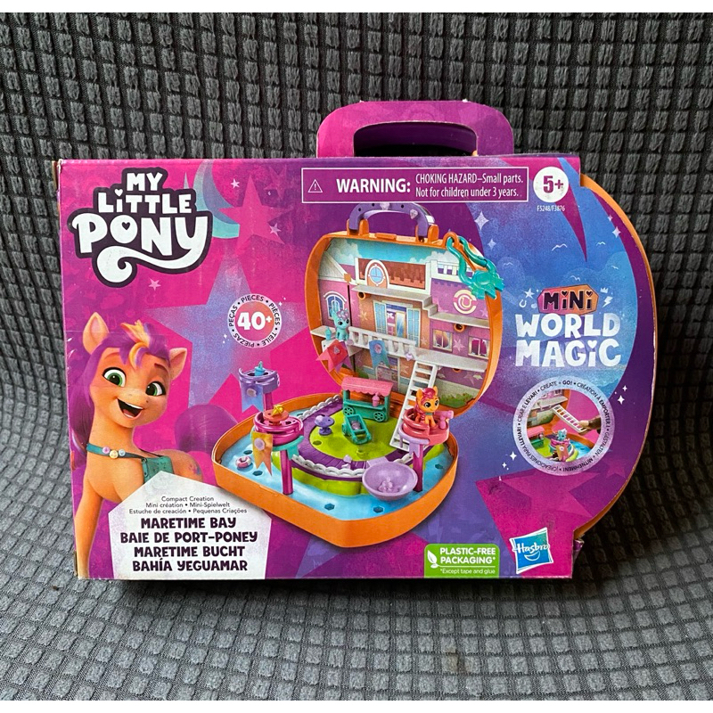 My Little Pony Mini World Magic Compact Creation Maretime Bay Toy -Portable Playset, Sunny ...