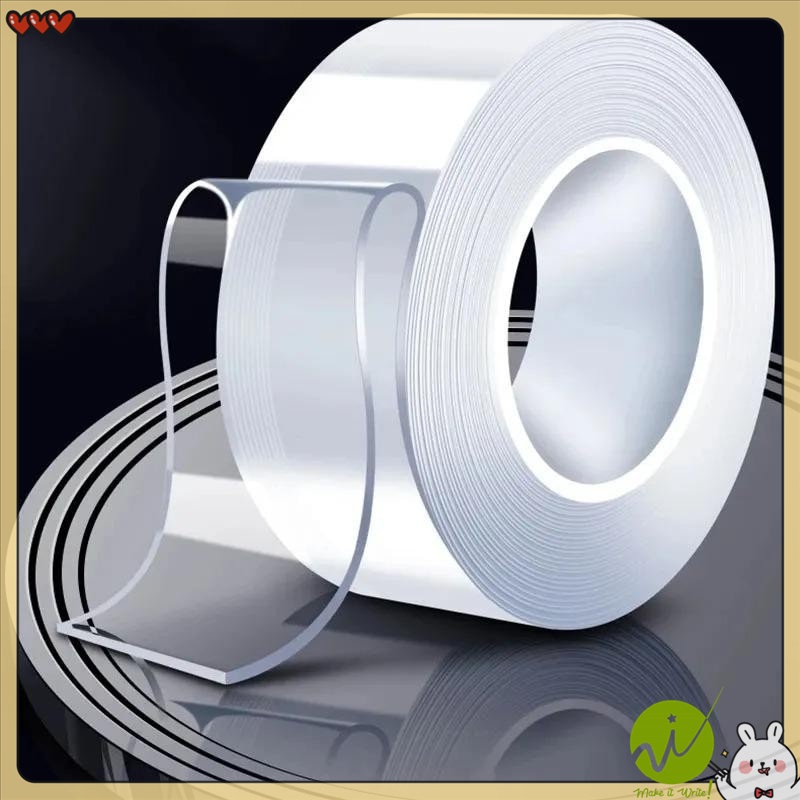 Nano tape transparent traceless acrylic double-sided tape high ...