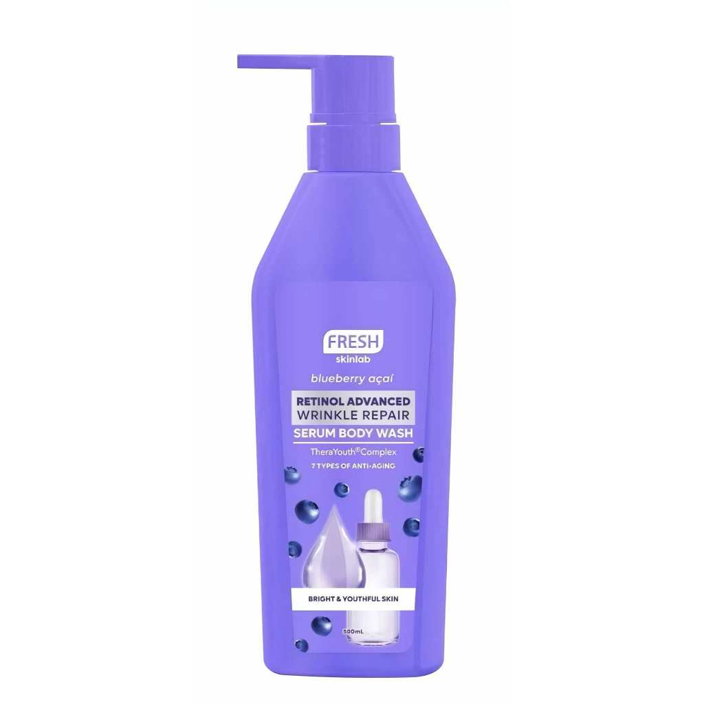 FRESH SKINLAB Blueberry Acai Retinol Advanced Wrinkle Repair Serum Body ...