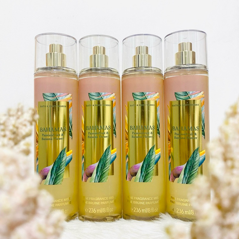 BAHAMAS Passionfruit & Banana Flower Fine Fragrance Mist 236 ML ...