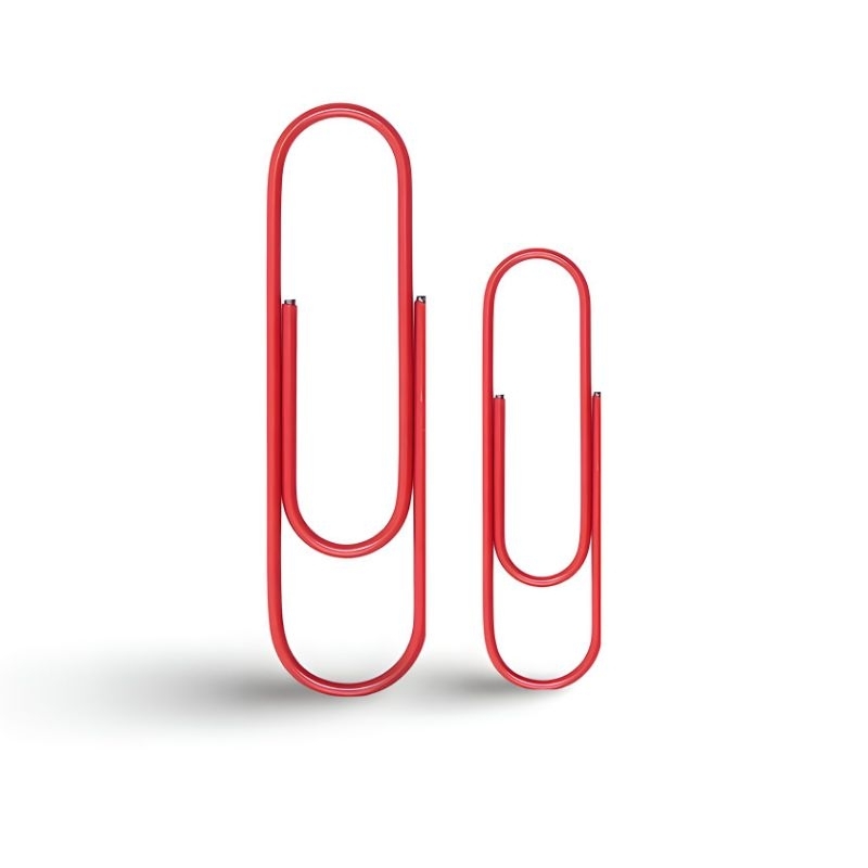 Vinyl Paper Clips: Small 33mm and Big 50mm Durable Well's Coated ...