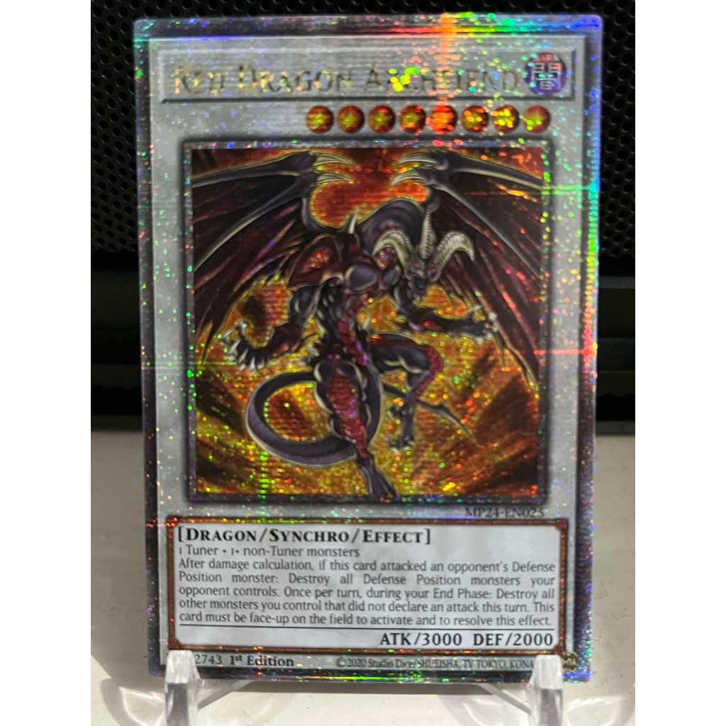 Red Dragon Archfiend - MP24-EN025 - Quarter Century Rare 1st Edition ...