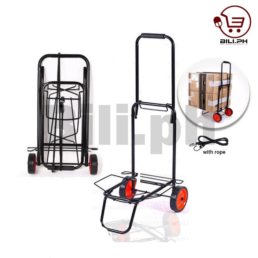 Bili.ph Foldable Shopping Push Cart Trolley Organizer (Small/Big ...