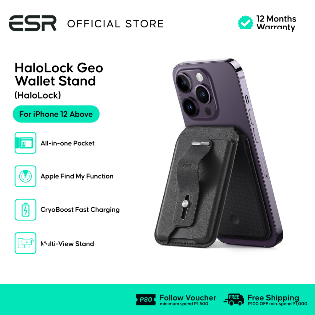 ESR HaloLock Geo Wallet Stand | Shopee Philippines