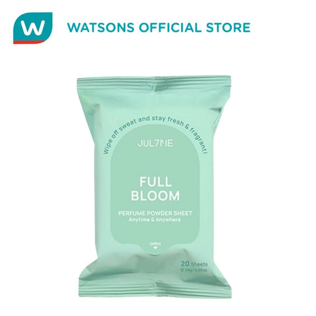 JULY ME Perfume Powder Sheet Full Bloom Soap 20 sheets [Tissue Wipes ...