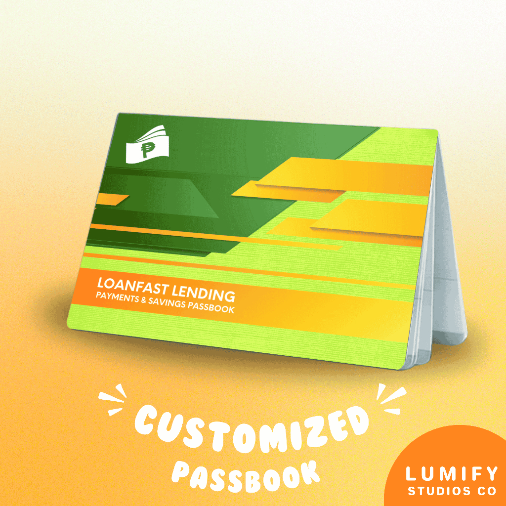 Customized Passbook/Booklet used for Lending Businesses | Shopee ...