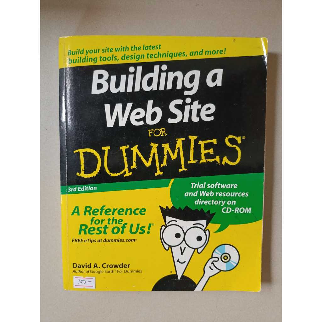 Preloved: Building a Website For Dummies by David A. Crowder (softbound ...