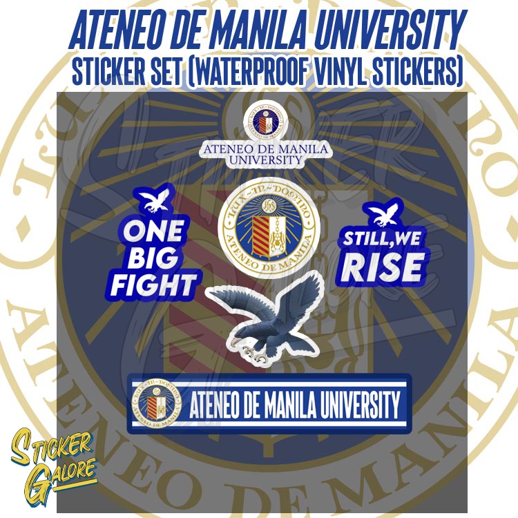 ATENEO DE MANILA UNIVERSITY UAAP WATERPROOF STICKER for laptops, cars ...