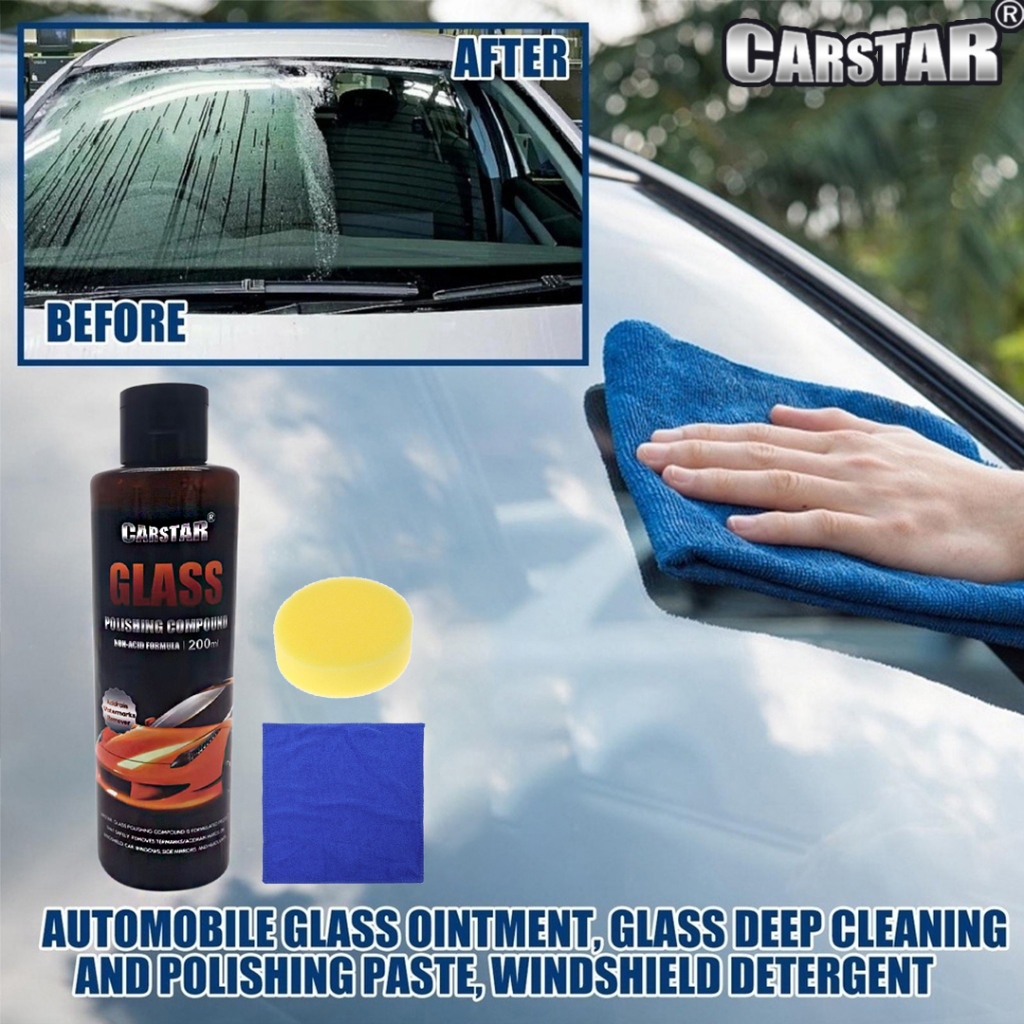 200ml Glass polishing compound Acid Rain Remover Glass Stain Remover ...