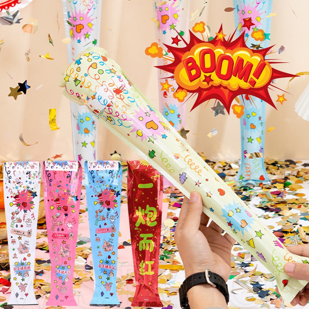 Automatic Wind Filling Firework Stick Handheld Confetti Popper Firework ...
