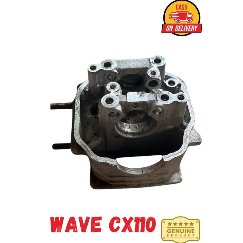 Wave CX Alpha Cylinder Head Secondhand Genuine | Shopee Philippines