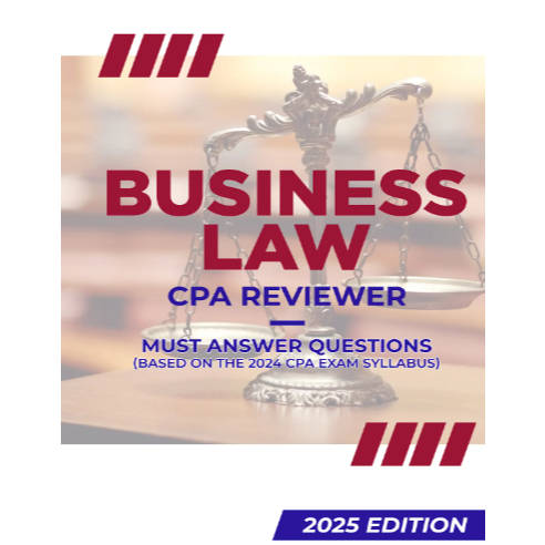 CPA Reviewer: 2025: Business Law Reviewer Must Answer Questions (Based ...