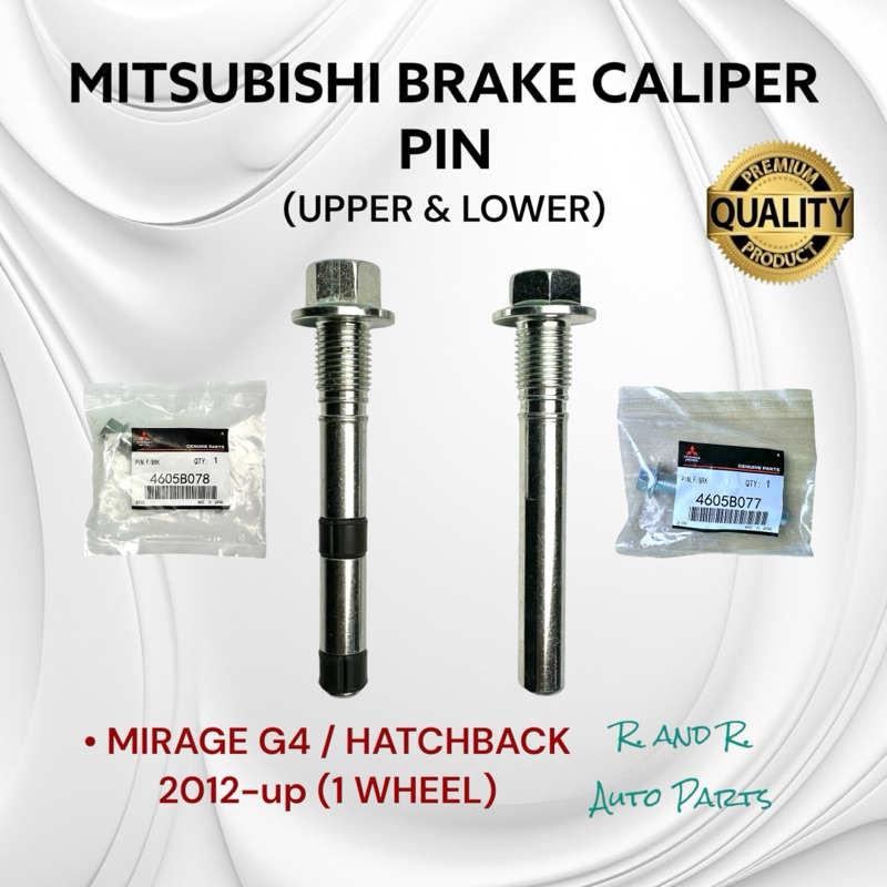 MIRAGE BRAKE CALIPER PIN LOWER UPPER CALIPER PIN MIRAGE BRAKE CALIPER ...