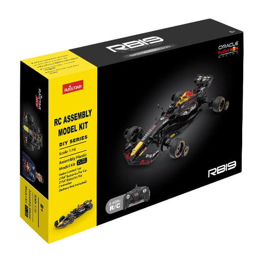 Rastar 1:16 R/C Formula 1 Red Bull RB19 Build Kit - Officially Licensed ...