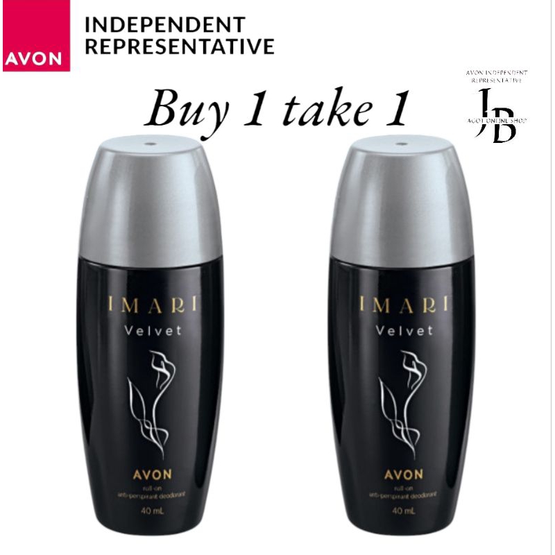 Avon Imari Velvet roll-on Deodorant for her 40mL.New Pacķaging | Shopee ...