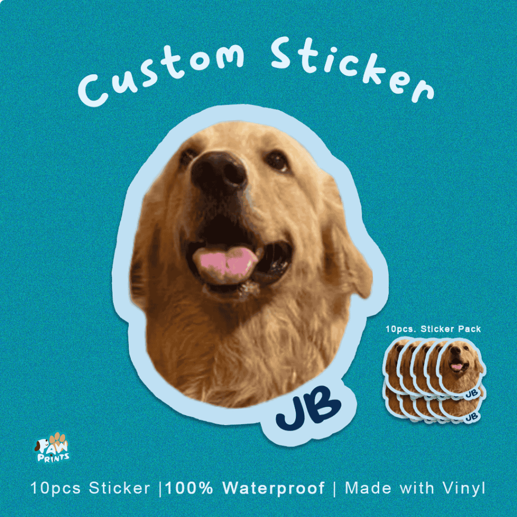 10 PCS WATERPROOF CUSTOM PET VINYL STICKER PACK | Shopee Philippines