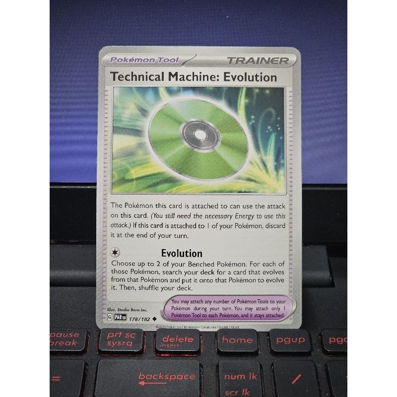 Technical Machine: Evolution - 178/182 - UncommonScarlet & Violet ...