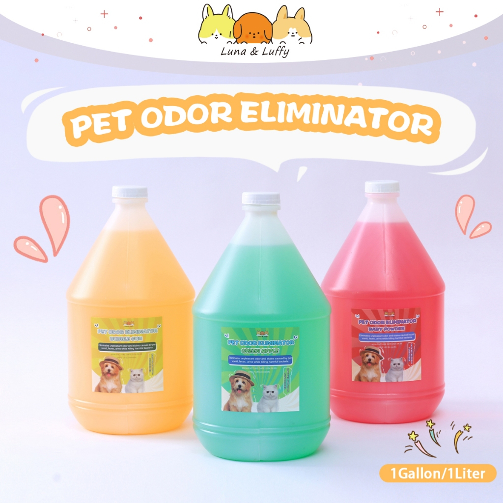 1G/1L Pet Odor Eliminator Enzyme disinfectant Dog and Cat Poop & Pee ...