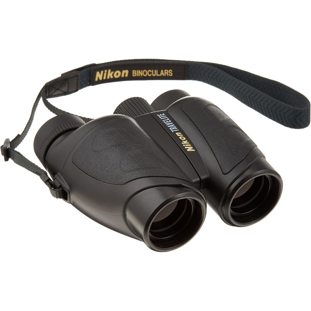 Nikon Travelite VI 10x25 Porro Prism Binoculars T610X25 Black Japan ...