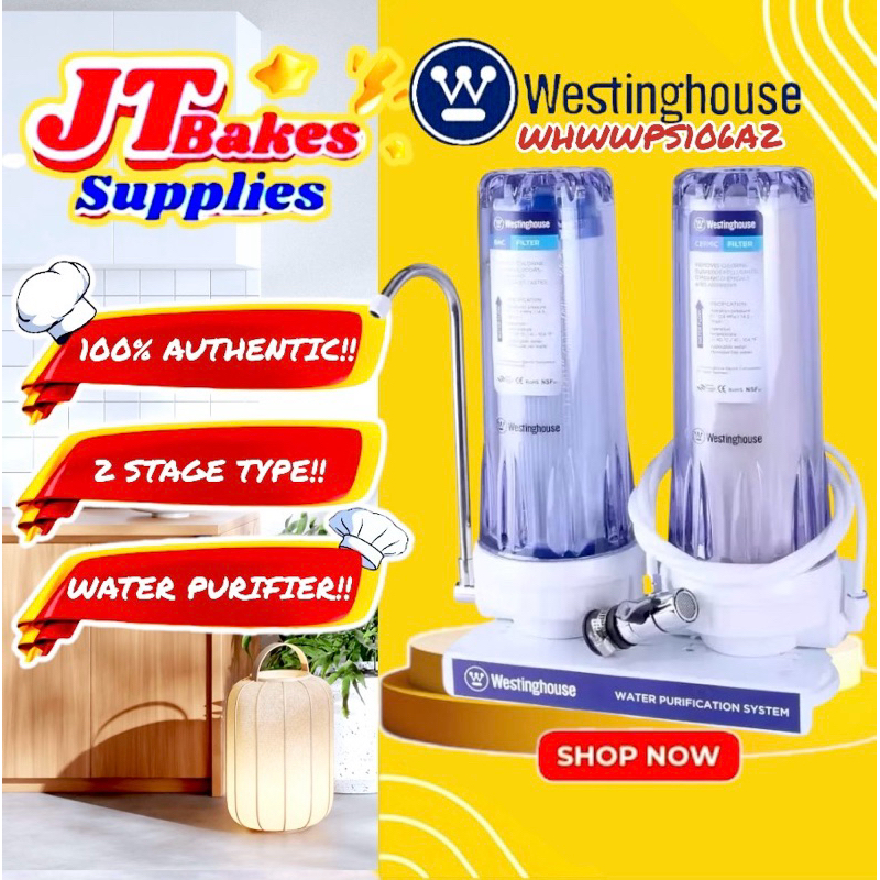 2 Stage Water Purification System WHWWPS106A2 Gac Filter and Ceramic ...