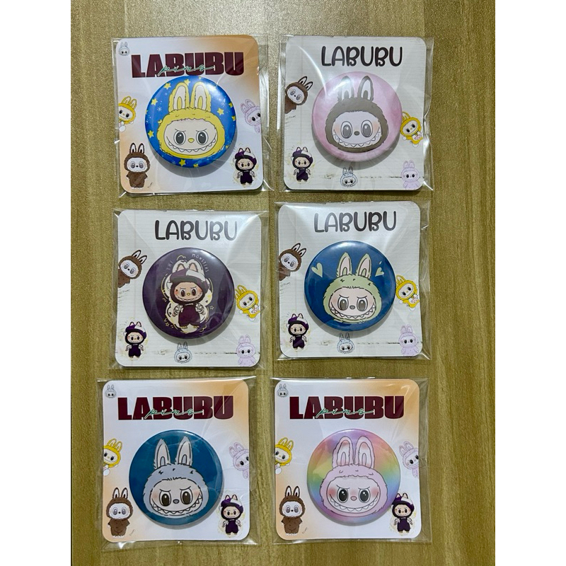 Labubu inspired button pins | Shopee Philippines