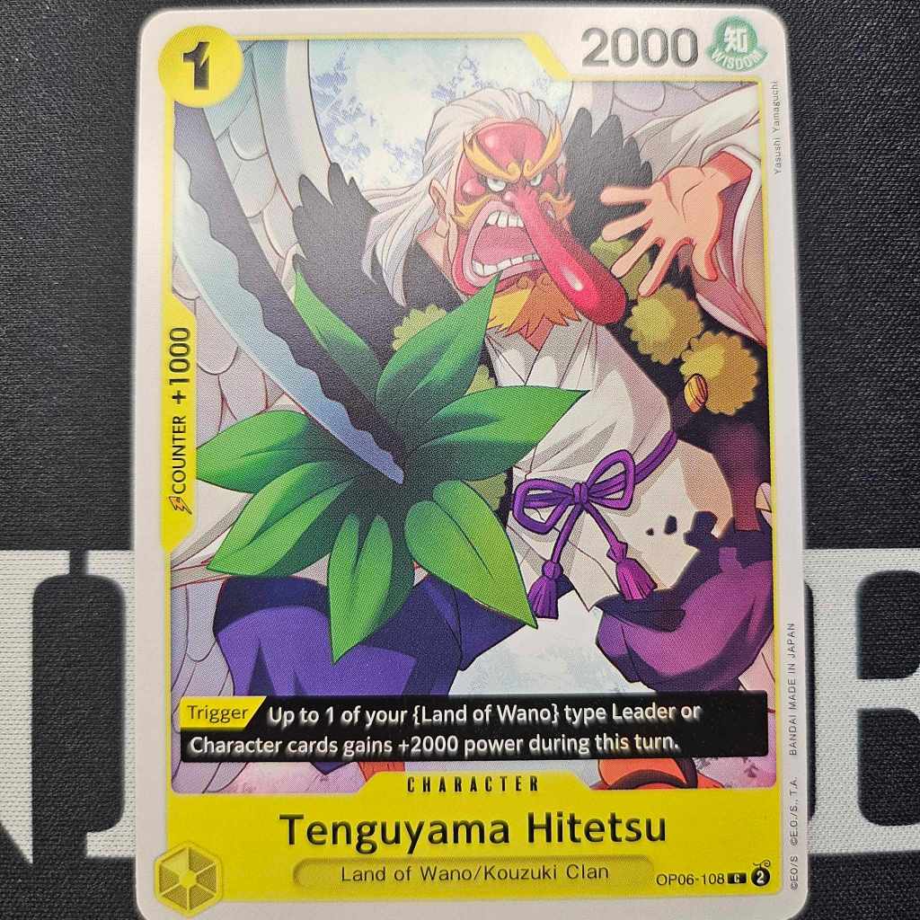 One Piece TCG [ENGLISH] OP06-108 C Tenguyama Hitetsu [ENGLISH VERSION] | Shopee Philippines