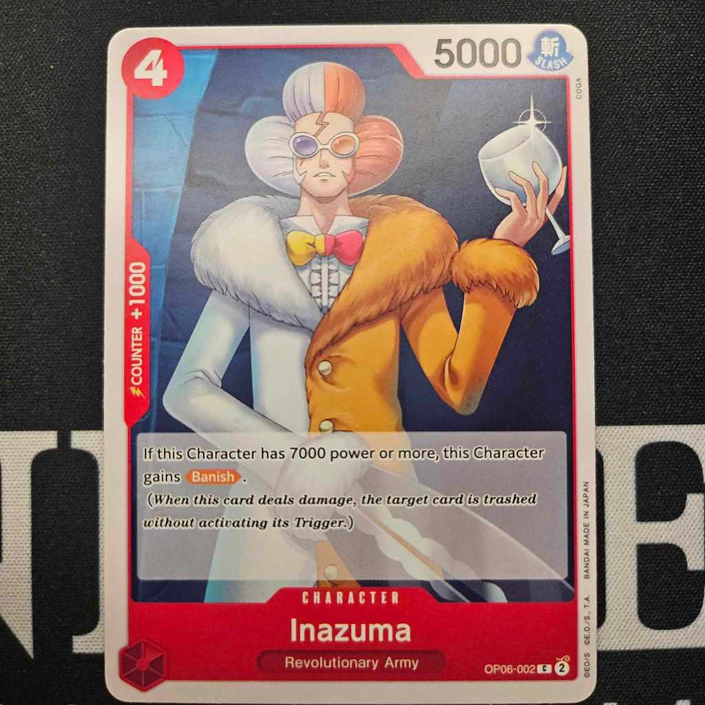 One Piece TCG [ENGLISH] OP06-002 C Inazuma [ENGLISH VERSION] | Shopee Philippines