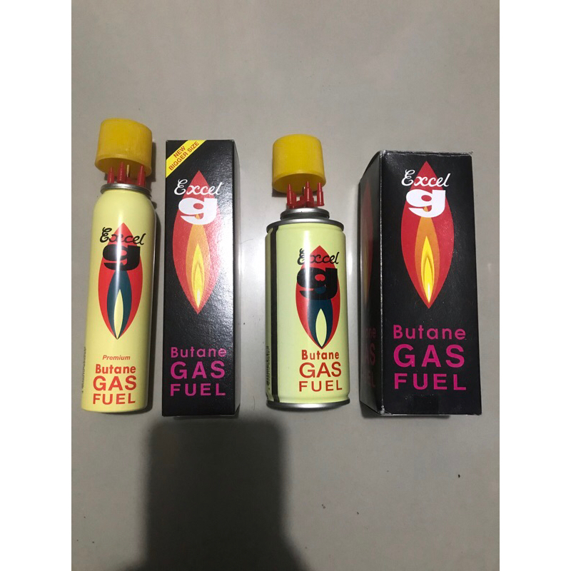 130 ML, 200 ML EXCEL, SURE FLASH, PYRAMID, GEM, KO-NICE BUTANE GAS ...
