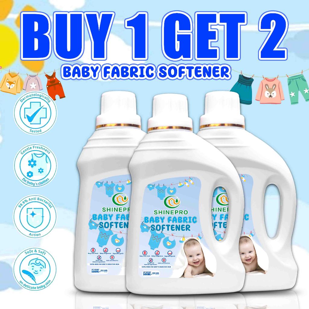 Buy 1 Get 2 Baby Fabric Softener 500ml, Long-Lasting Fragrance ...