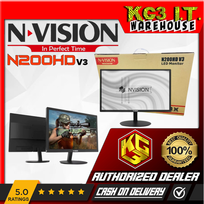 NVISION N200HD / N190HD 19" 20" inches wide LED WIDESCREEN Gaming ...