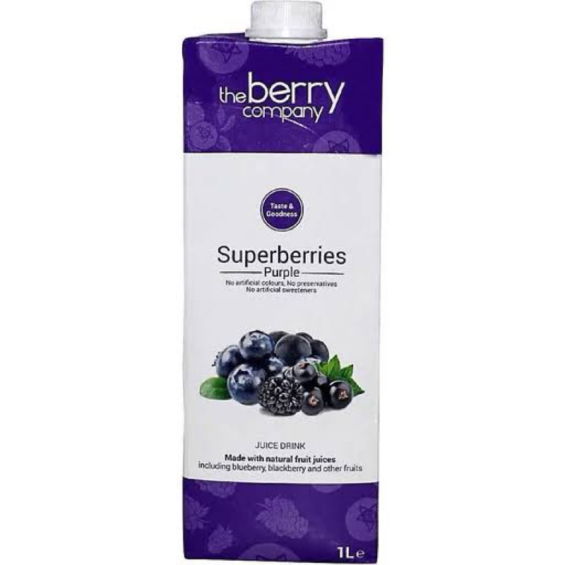 The Berry Company Superberries Purple Juice Drink 1L | Shopee Philippines