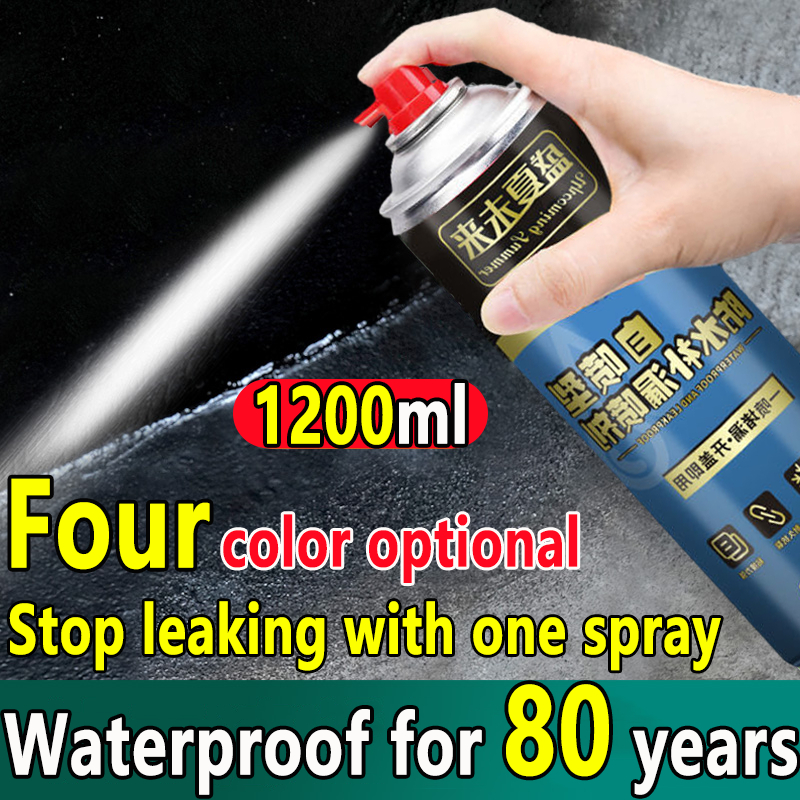 Sealant spray Black flexible rubber coating spray Flexible sealant seal ...