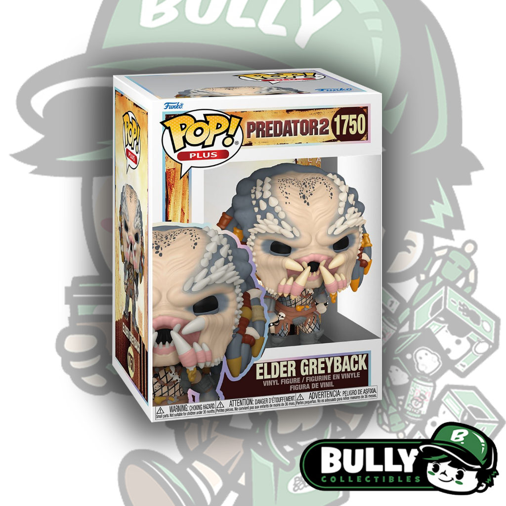 Funko POP! Plus: Predator 2 - Elder Greyback 1750 With Boss Protector ...