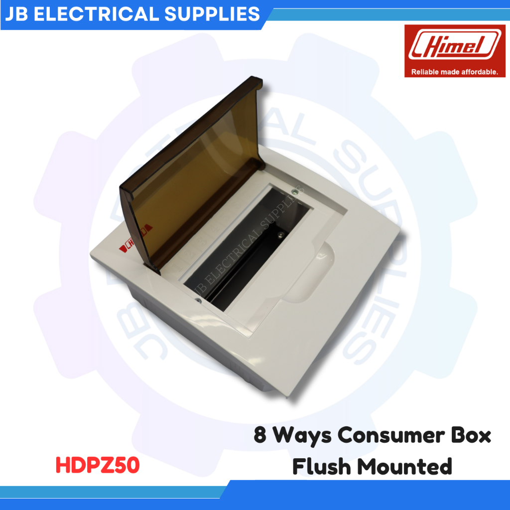 Himel 8 Ways Distribution Box Flush Mounted Enclosure Only | Shopee ...