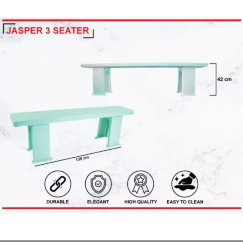 Heavy Duty Cofta Jasper 3 Seater Bench (1 piece) | Shopee Philippines