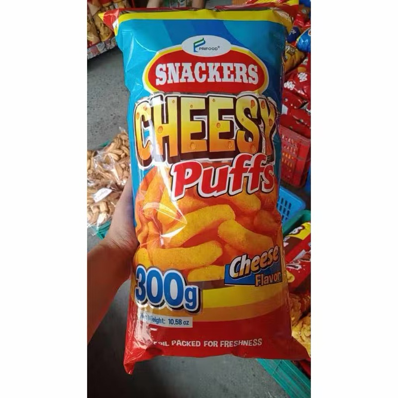 Snackers Cheesy Puffs 300G | Shopee Philippines