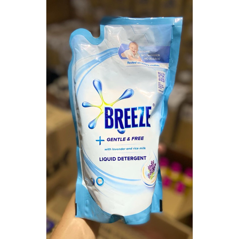 Breeze Gentle and Free Liquid Detergent 650ML | Shopee Philippines