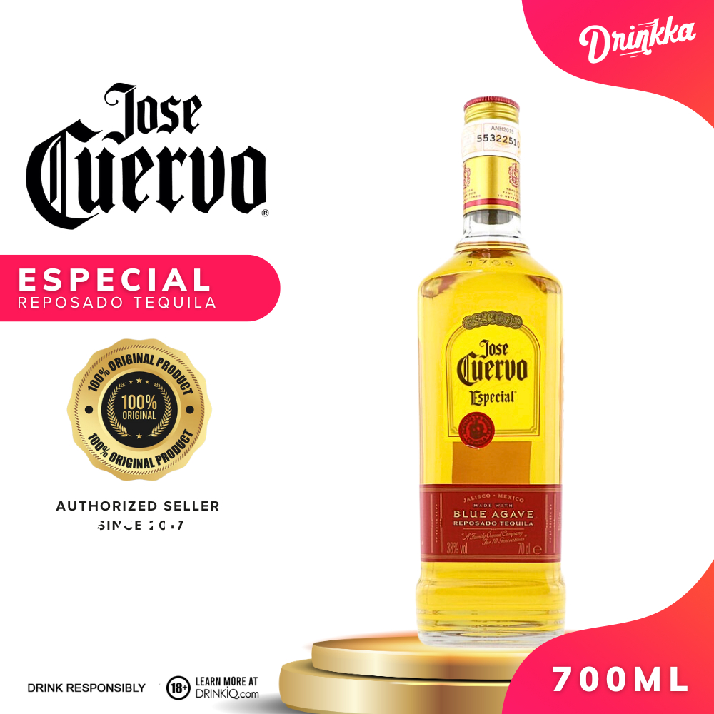 Jose Cuervo Especial Reposado Gold Tequila 700ml 40% ABV (No Box ...
