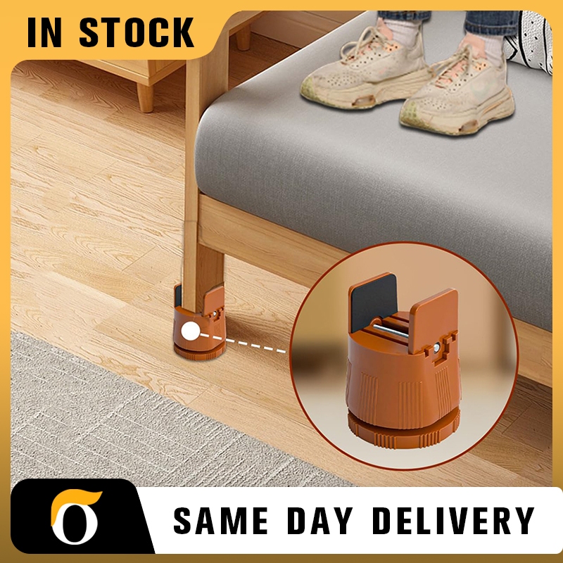 Adjustable Table riser Furniture Riser Bed riser Chair Riser with Screw ...