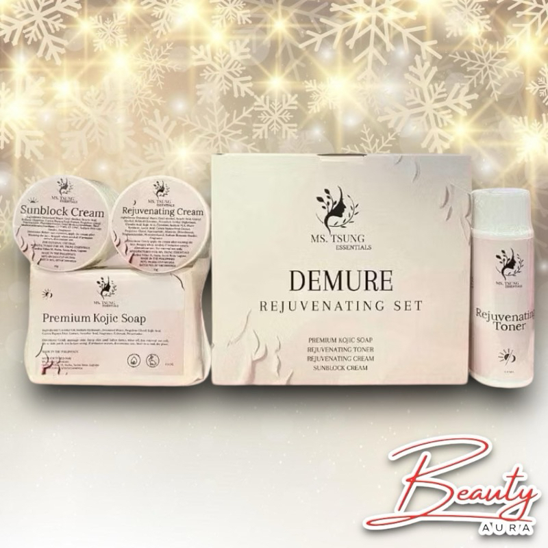 Ms Tsung Essentials Demure Rejuvenating Set | Shopee Philippines