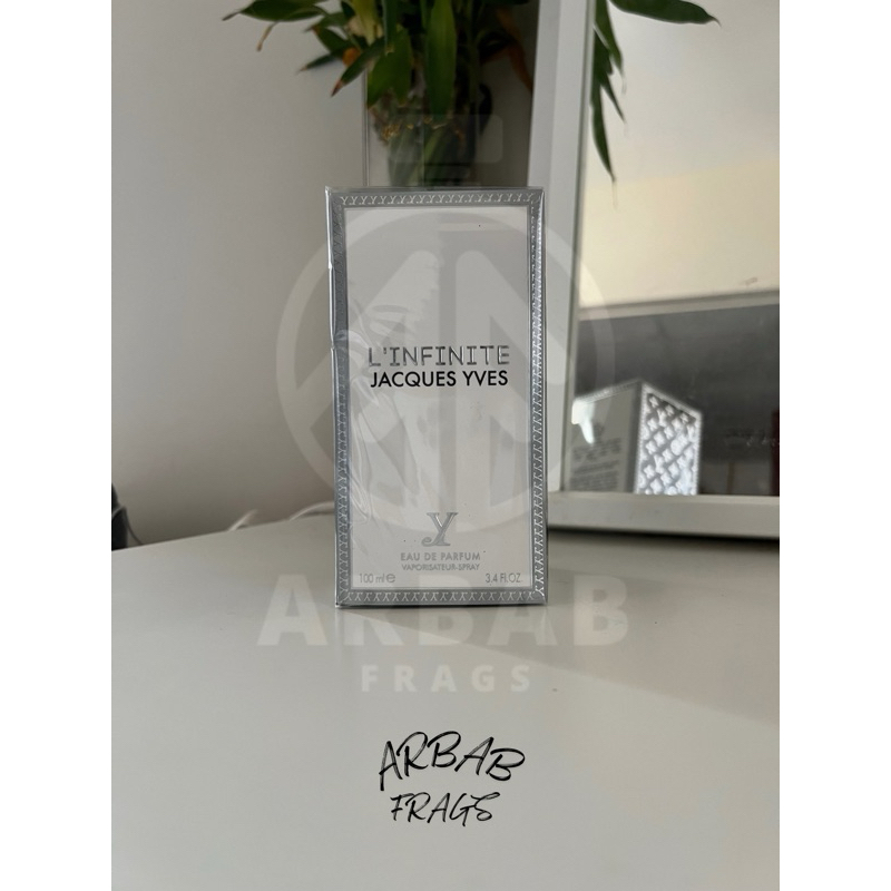 Jacques Yves L’Infinite By Fragrance World ( LV L’1mmens1te ) | Shopee ...